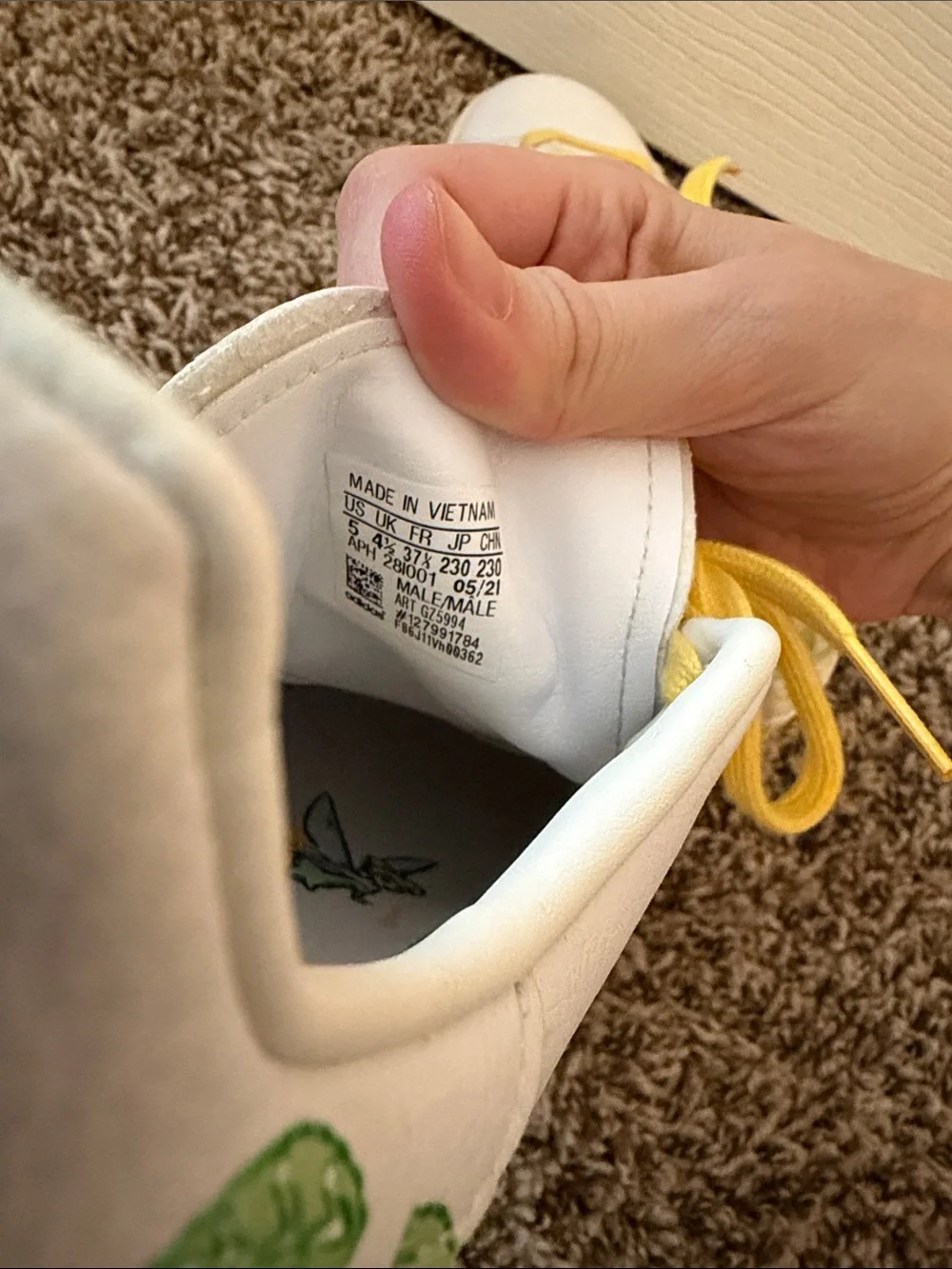 adidas | Shoes | Tinkerbell And Peter Pan Adidas Stan Smith Shoe Disney ...